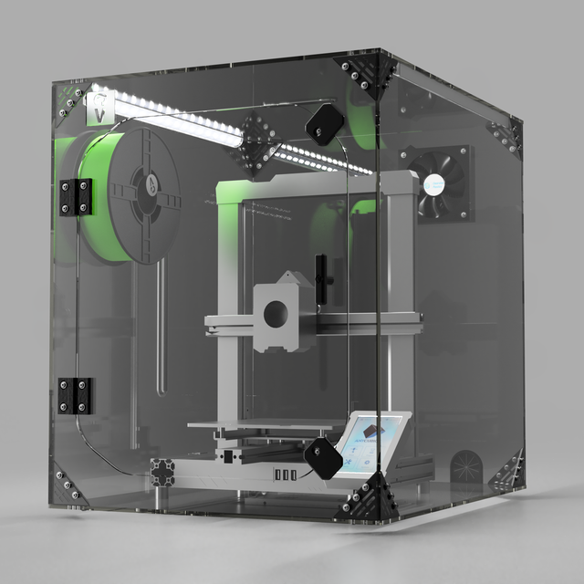 Large Build volume 3D printer enclosures – Clearview Plastics