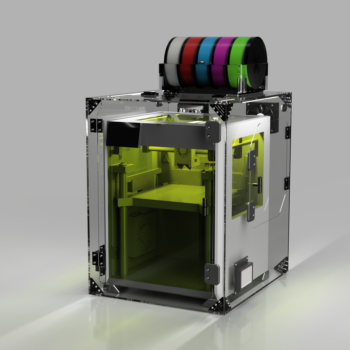 Bambu Lab H2D External Enclosure – Clearview Plastics