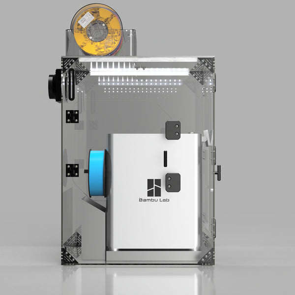 Bambu Lab X1C, P1S, P1P external Enclosure V2 – Clearview Plastics