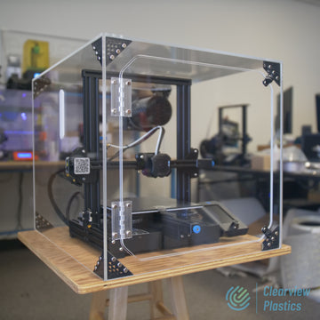 Clearview Plastics + 3D printer Enclosures + Custom Acrylic Enclosures