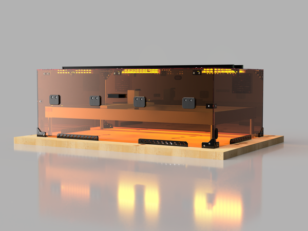 Extended Laser Engraver Enclosure Kit V3 – Clearview Plastics