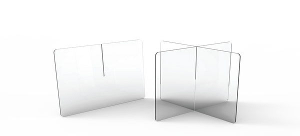 Tabletop Dividing Partitions – Clearview Plastics