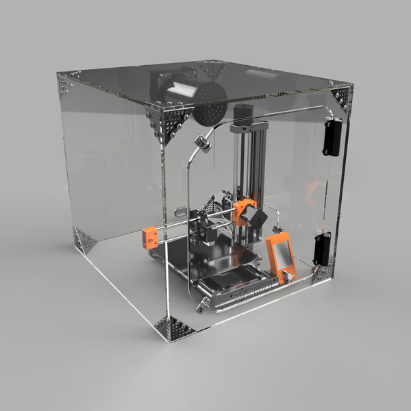 Prusa Mini Enclosure Acrylic Clearview Infinity Enclosure - 3D Printer ...