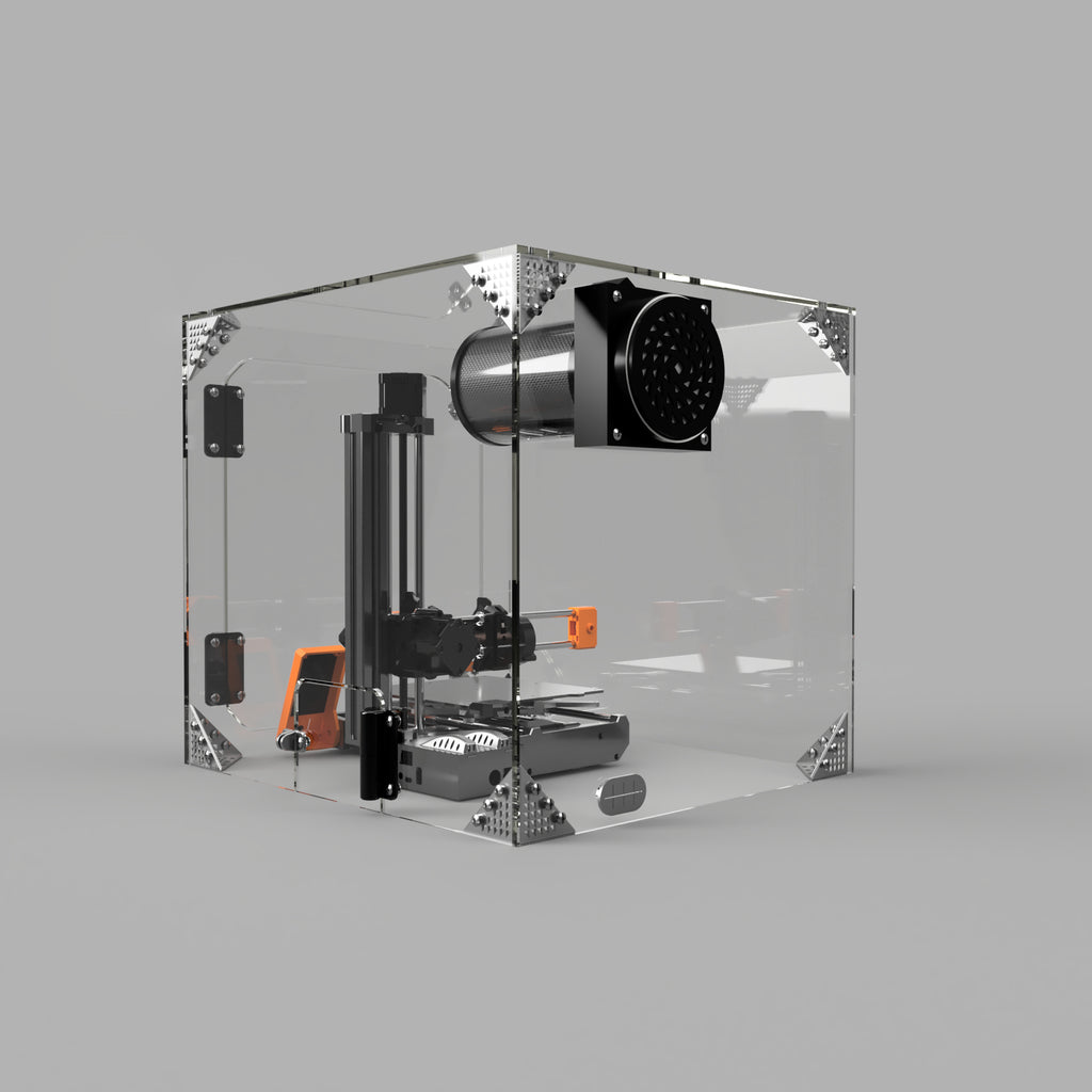 Prusa Mini Enclosure Acrylic Clearview Infinity Enclosure - 3D Printer ...